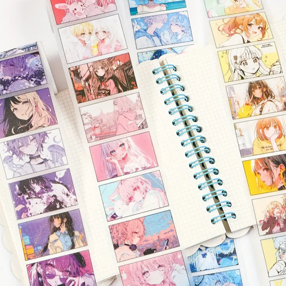 Anime Rollies – Stickers en Rollo Troquelados – Happy Cliff
